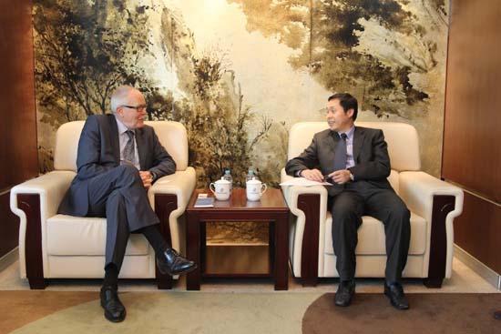 Secretary-General Wang Chengjie Met with President of Mr. Axel Neelmeier, Chinesisch-Deutsche ...