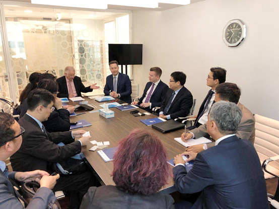 CIETAC Secretary-General Wang Chengjie and CIETAC Delegation Visited DIFC/LCIA-CIETAC