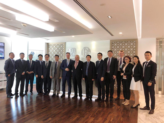 CIETAC Secretary-General Wang Chengjie and CIETAC Delegation Visited DIFC/LCIA-CIETAC