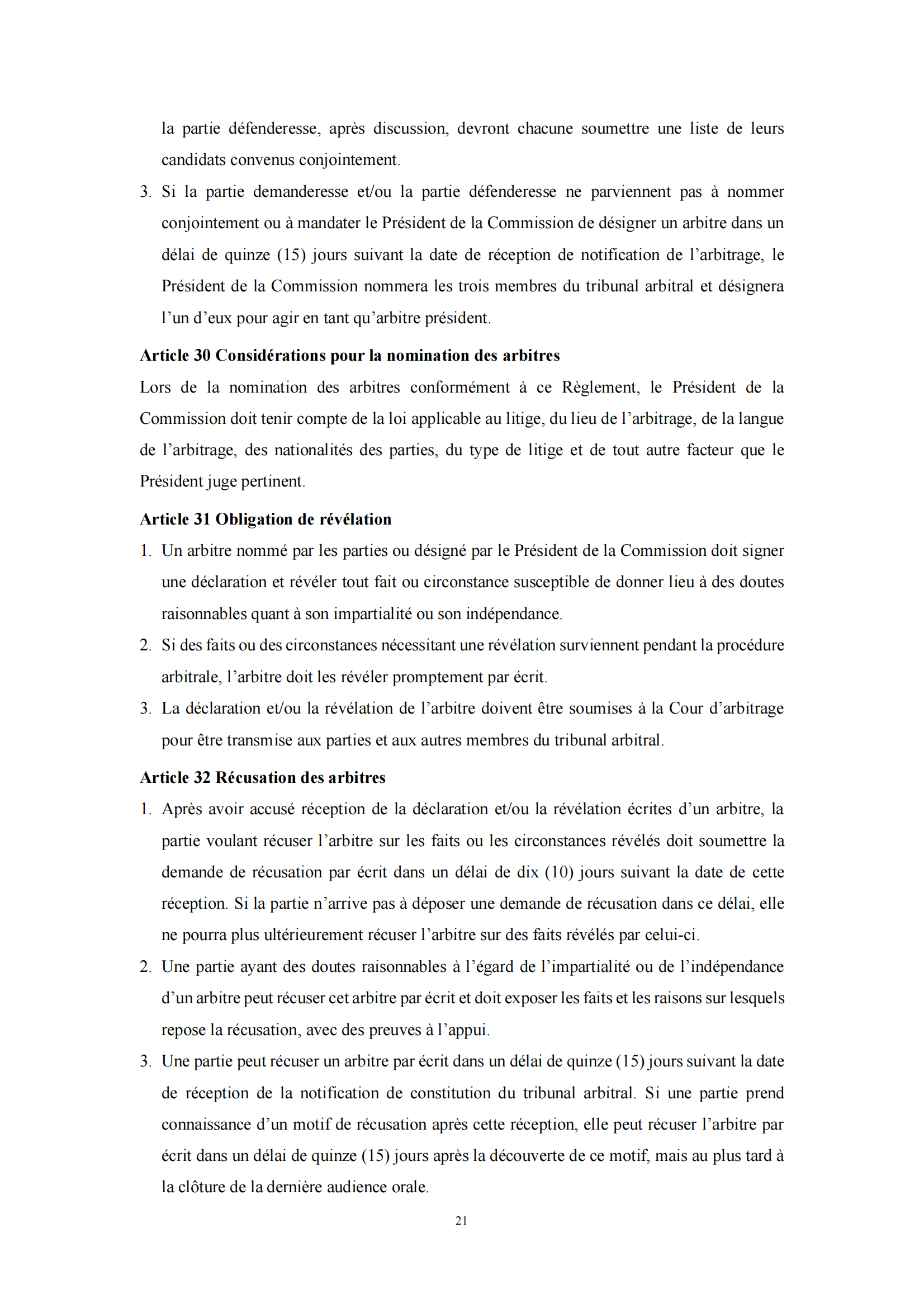 COMMISSION D’ARBITRAGE INTERNATIONAL ÉCONOMIQUE ET COMMERCIAL DE CHINE ...